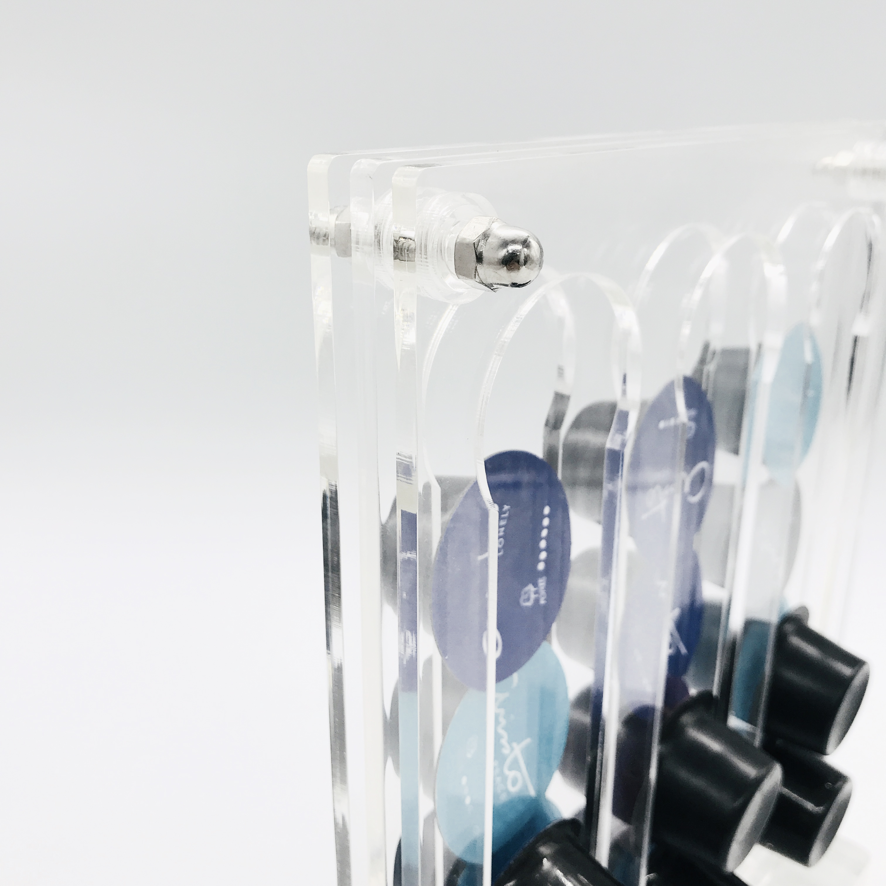 Acrylic Capsule coffee display stand with 40 double-sided - Acrylic ...