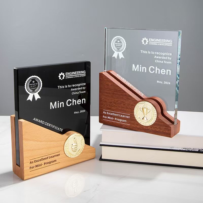 Elevate Your Recognition with Custom Wooden Trophies and Awards ...