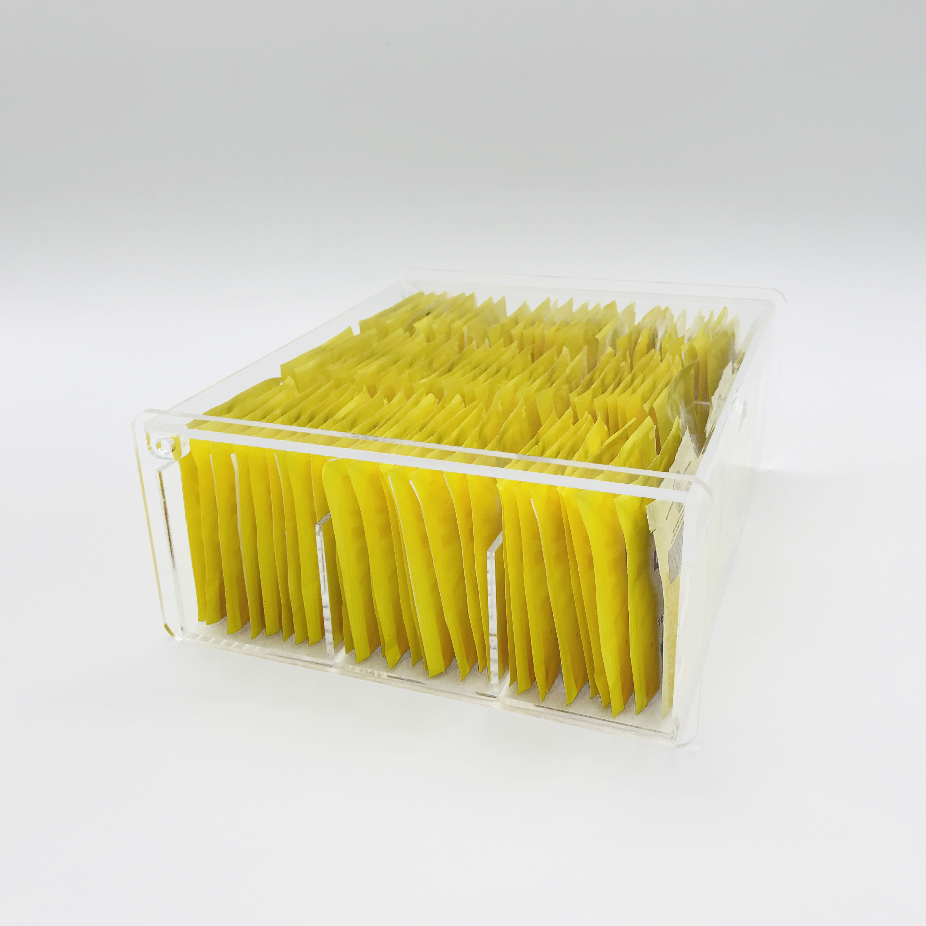 9 compartment storage box ,Acrylic teabag storage box,Acrylic Tea Box ...