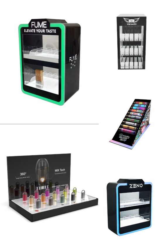 Showcase Style: Innovative Acrylic Shelves for Vape Products - Vape ...
