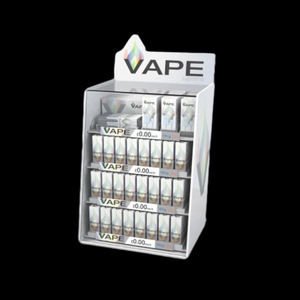 Vape Display Stand - Acrylic Vape Countertop Display,E-cig display ...